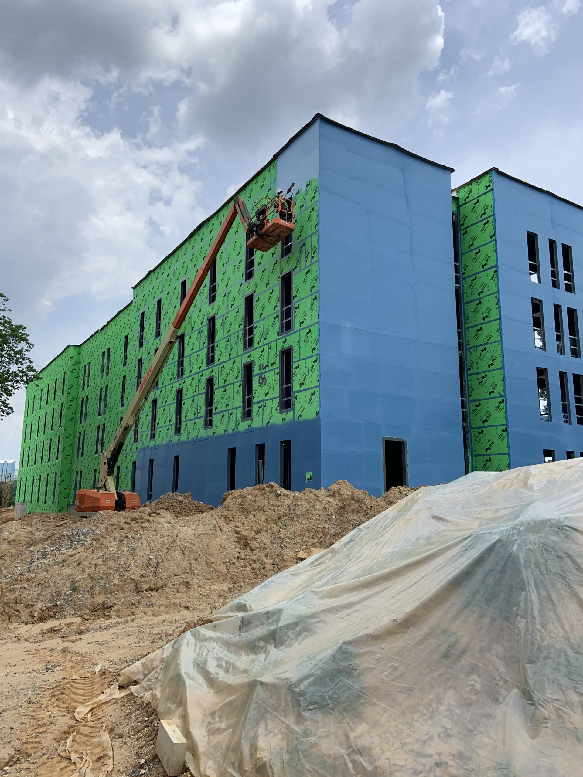 University Gets Insulation, Plus Air & UV Barriers - LiveGreen - Raleigh